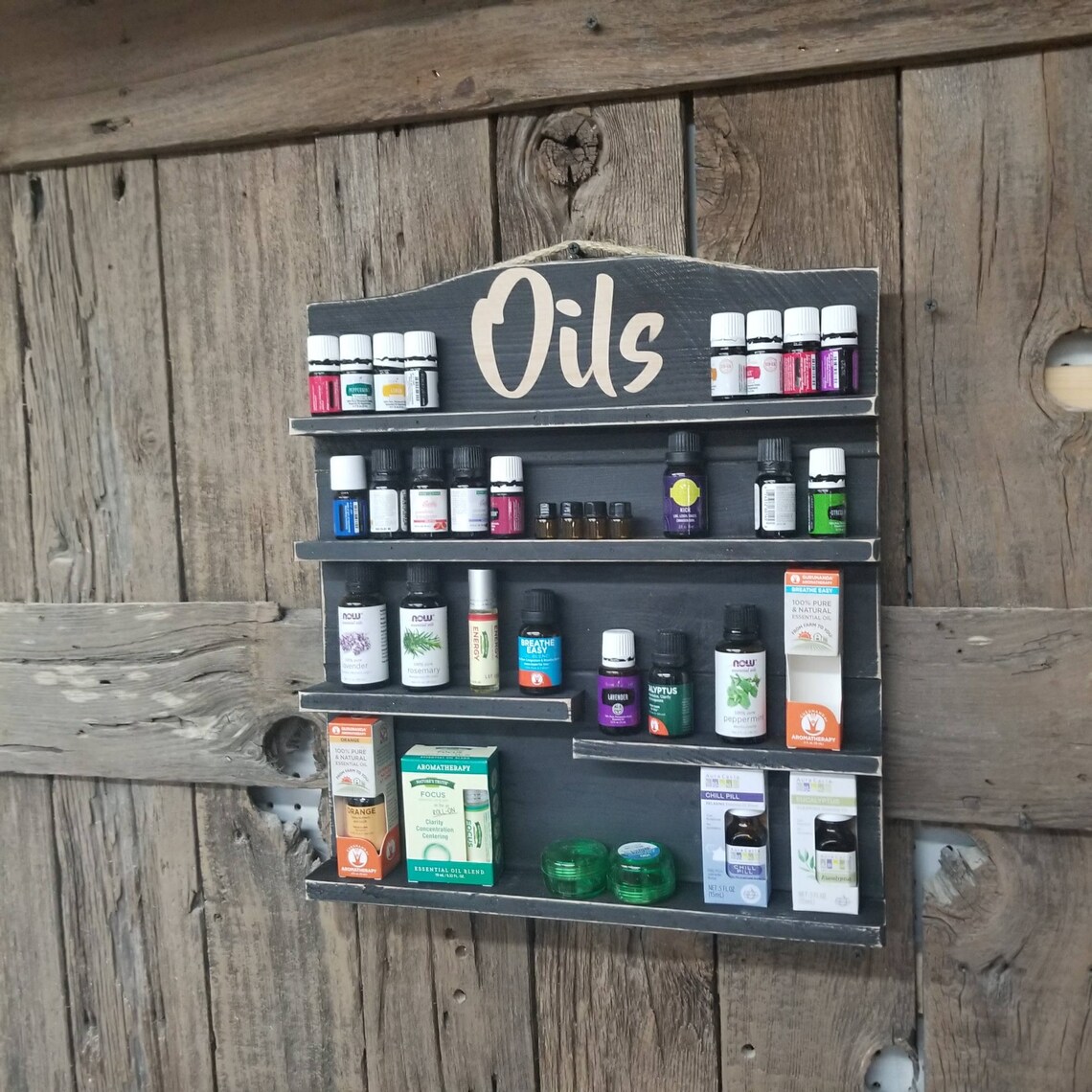 Essential Oil Shelf Oils Rack Essential Oil Rack 4 Shelf - Etsy
