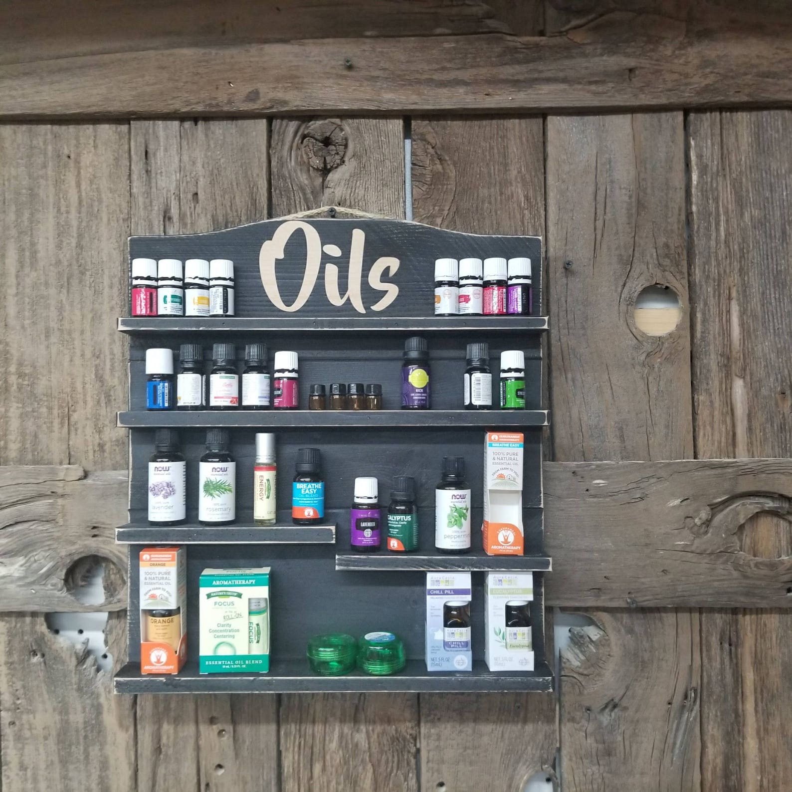 Essential Oil Shelf Oils Rack Essential Oil Rack 4 Shelf - Etsy