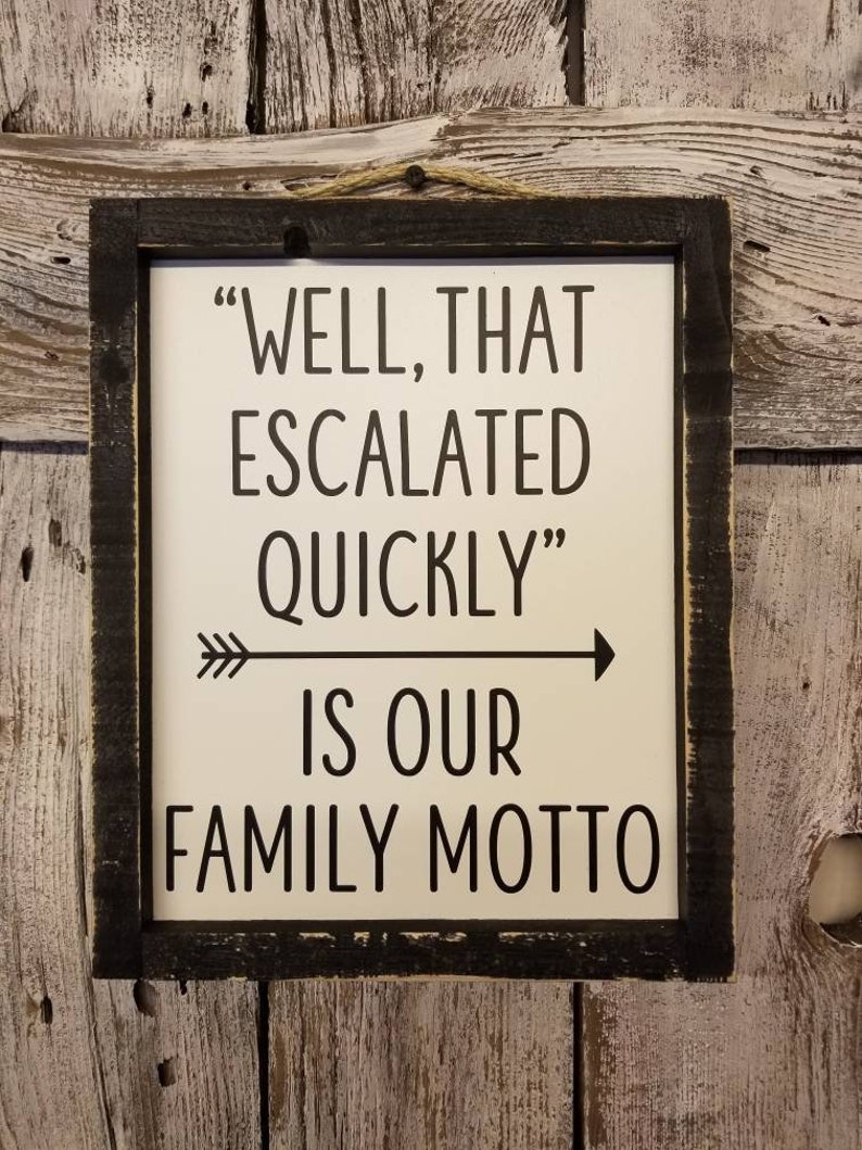 Family Motto Sign Gotta Love Family Drama - Etsy