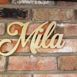 Name Cutouts, Baby Name Sign, Nursery Sign, Name Art, Word Art, Wood ...