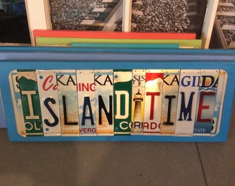 Island Time Sign - Etsy