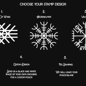 Rune Casting Pouch · Leather Bag & Casting Cloth · Norse Vikings ...