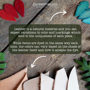 Maple Leaf Leather Bag Charm Large / Fall Keychain / Cute Key ...