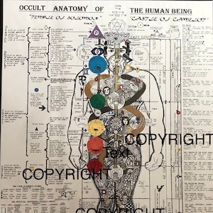 Occult Anatomy of the Human Being - Etsy