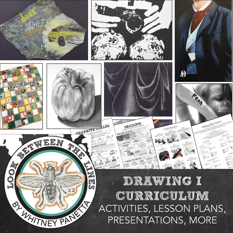 Middle, High School Visual Art: 6 Art Curriculums, 4 Years, Projects ...