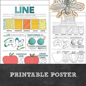 Elements of Art Worksheets, Activities, Lesson, Posters Elementary ...