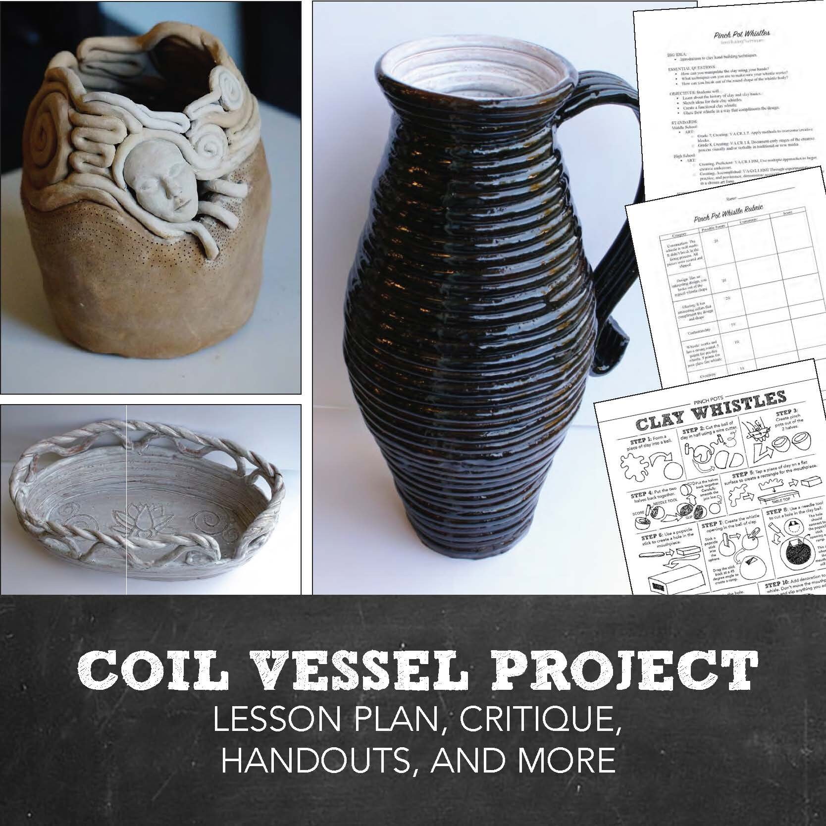 Middle, High School Art Intro to Sculpture & Ceramics: Semester Long ...
