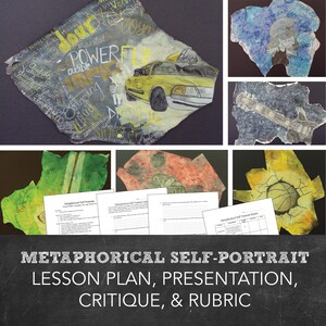 High School Art Lessons for Drawing Curriculum W Projects, Plans & Worksheets - Etsy