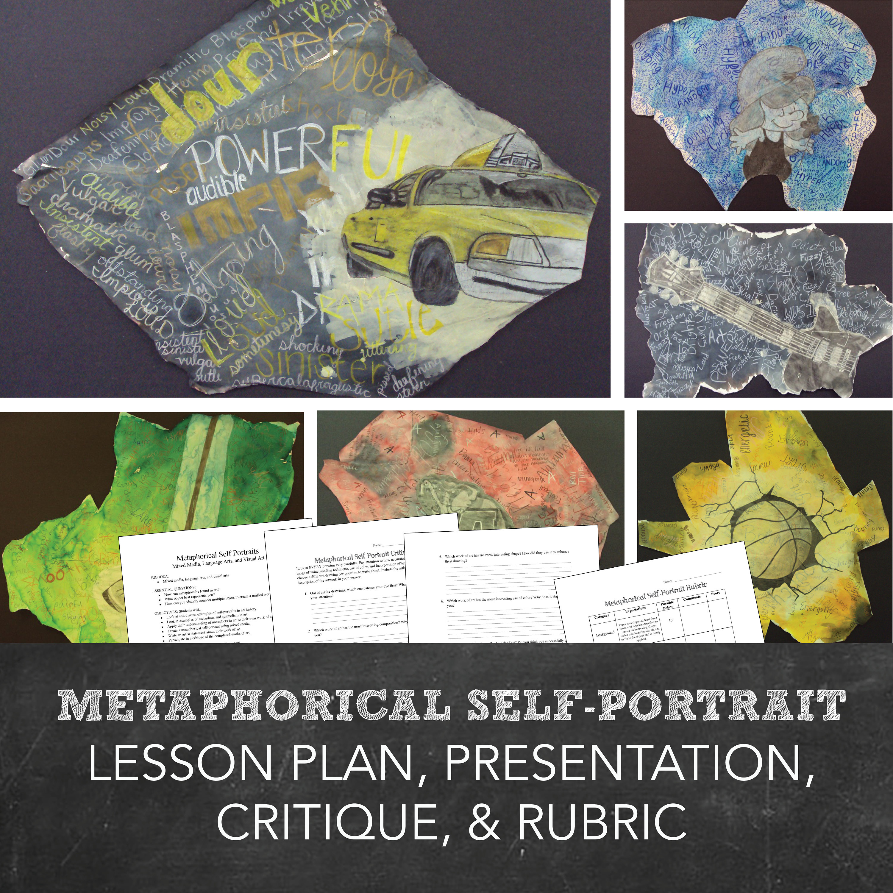 High School Art Lessons for Drawing Curriculum W Projects, Plans ...