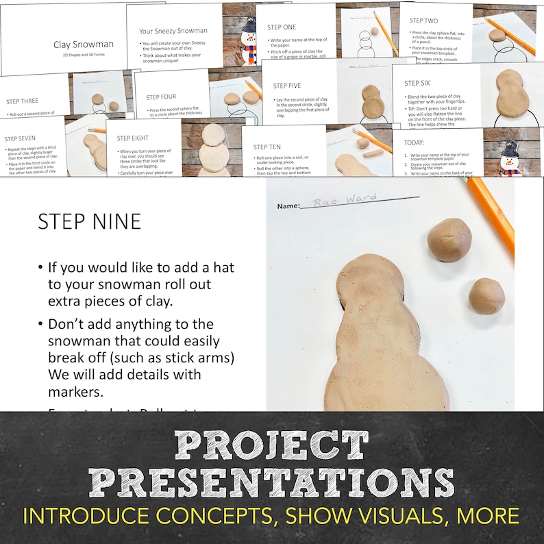 Elementary Art Clay Projects: Curriculum With Lessons & Worksheets - Etsy
