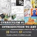 Middle, High School Visual Art: 6 Art Curriculums, 4 Years, Projects ...