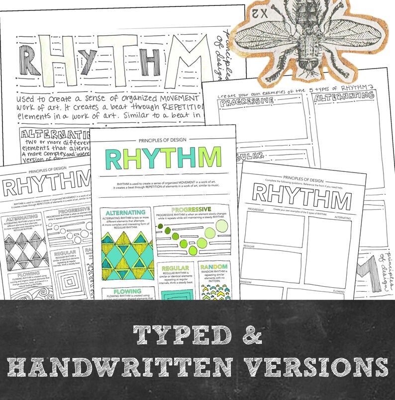 Principles of Design Worksheets, Activities, Posters, Using the ...