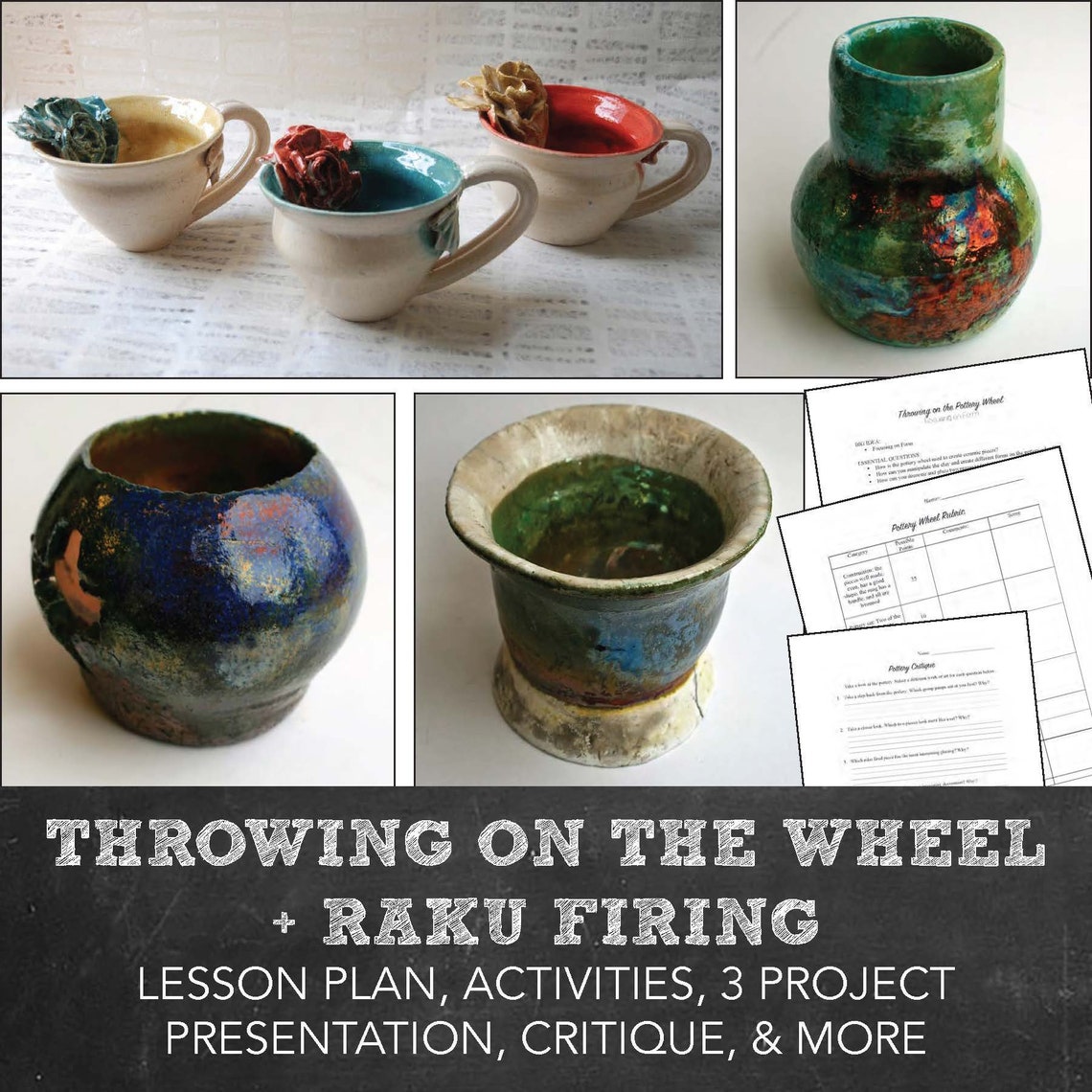 Middle, High School Art Intro to Sculpture & Ceramics: Semester Long ...