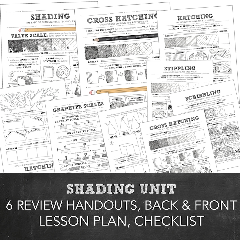 High School Art Lessons for Drawing Curriculum W Projects, Plans ...