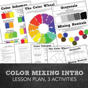 Art Lessons and Curriculum for Elementary or Middle School Art Course W ...