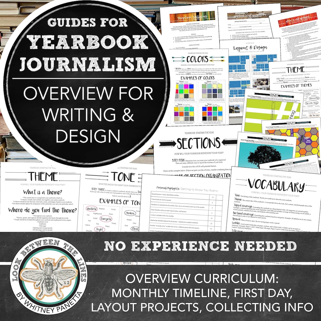 Yearbook, Journalism Curriculum Overview: Syllabus, Lessons, Theme ...