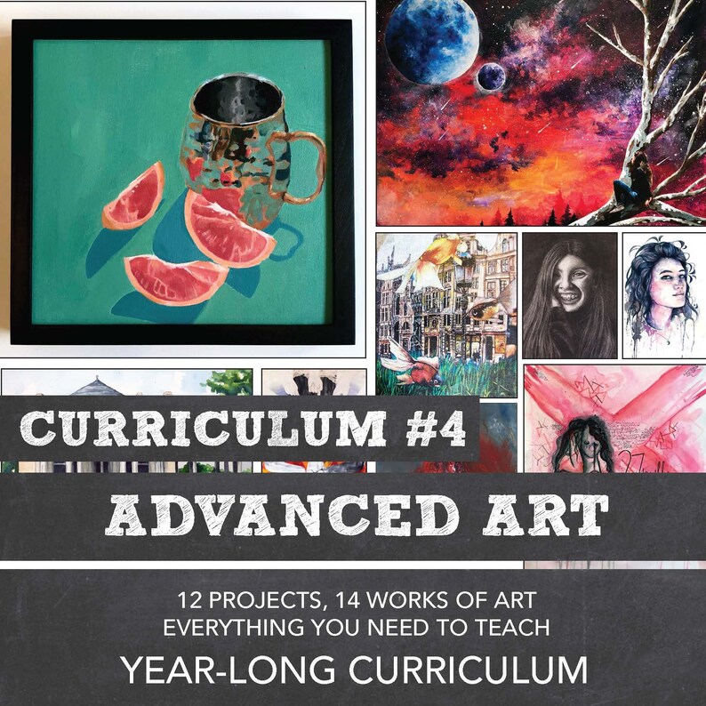 High School Art Projects, Lessons & Curriculum W Painting, Drawing, AP ...