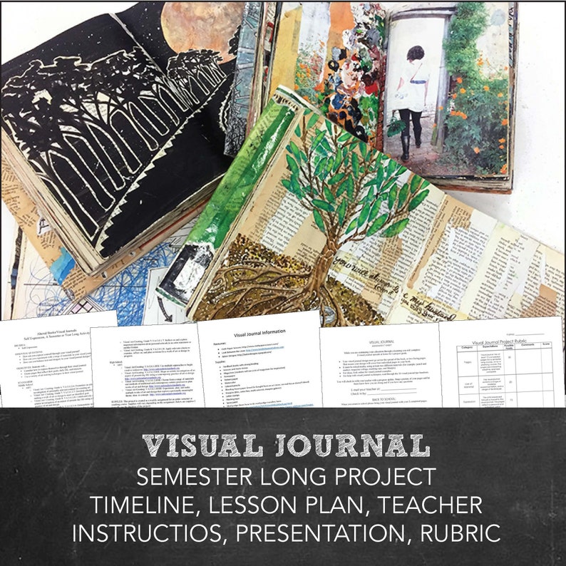 Middle & High School Art: Semester Painting Curriculum - Etsy