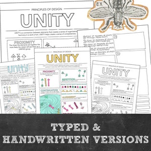 Principles of Design Worksheets, Activities, Posters, Using the ...