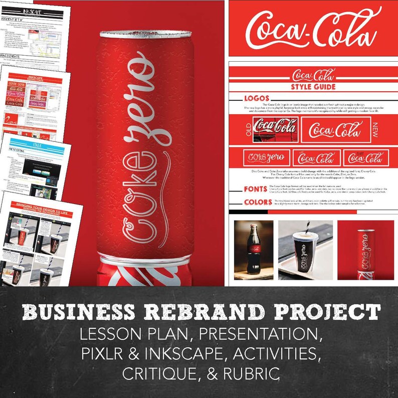 Middle High School Art Intro to Graphic Design Semester Curriculum Free ...