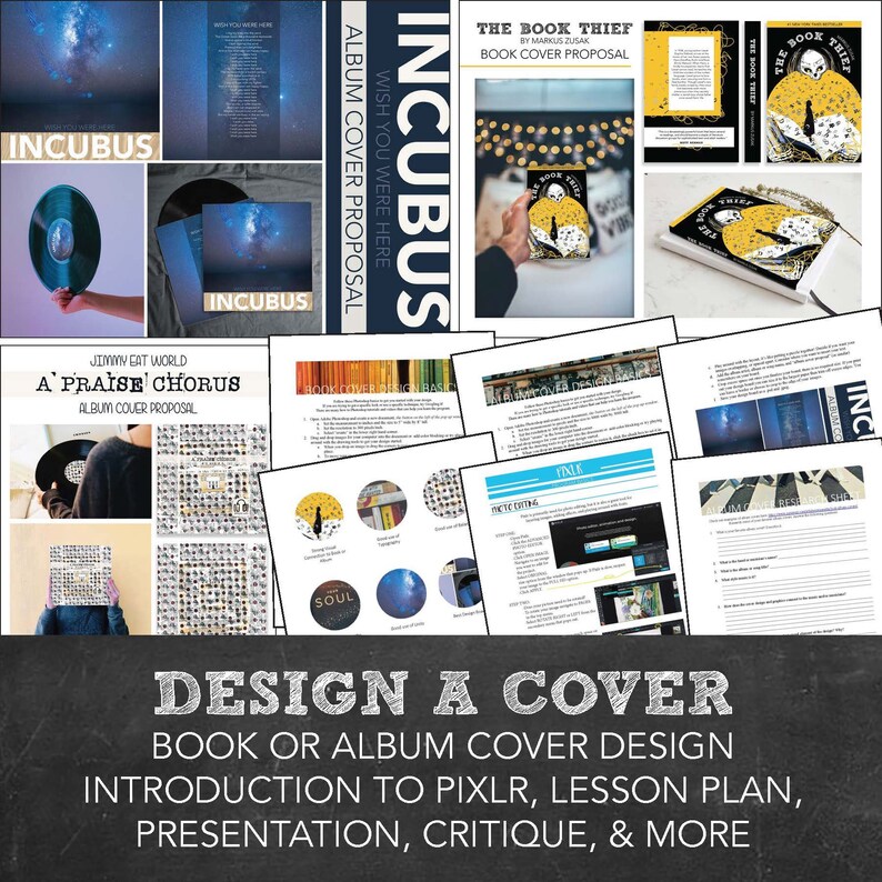 Middle High School Art Intro to Graphic Design Semester Curriculum Free ...