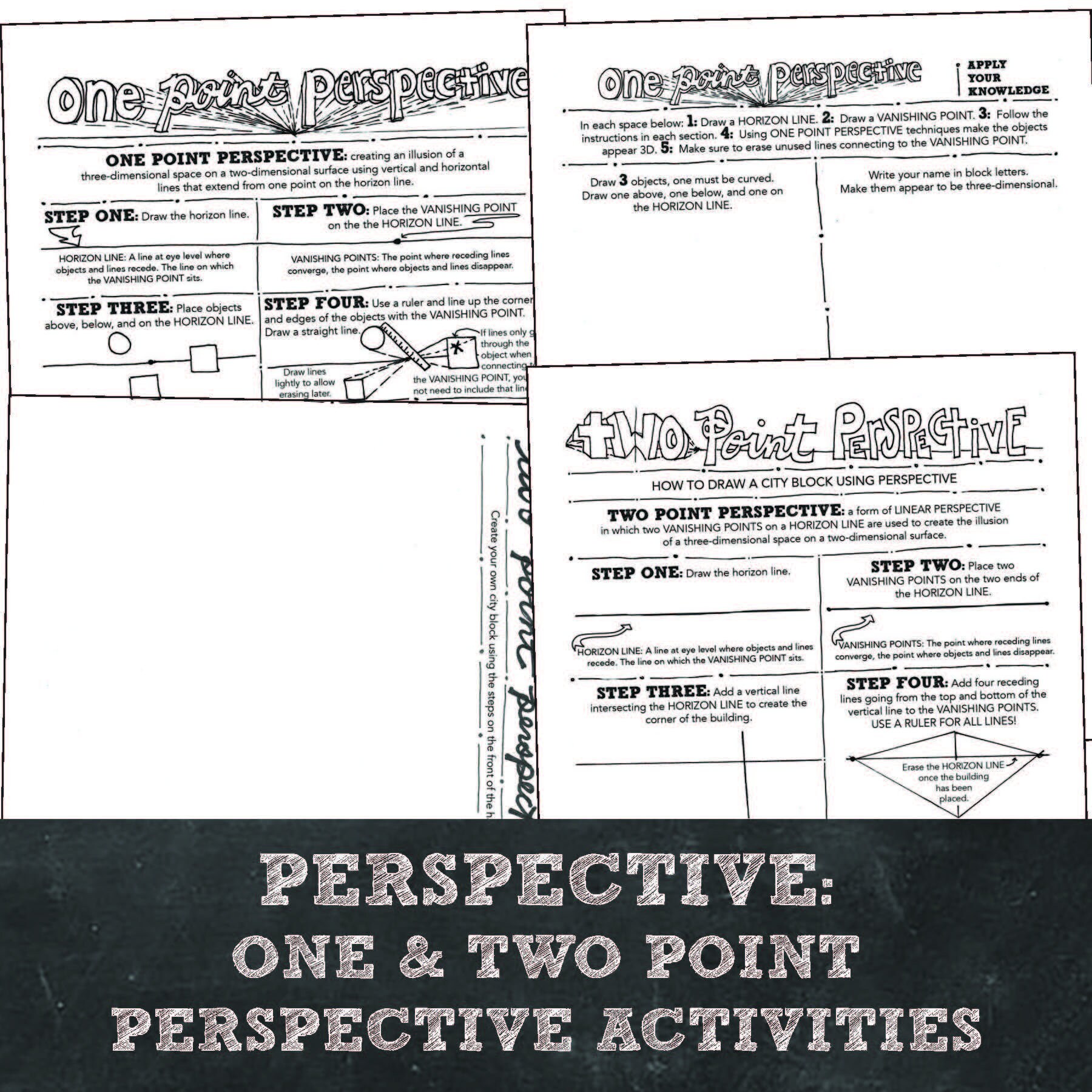 Middle, High School Introduction to Art Notebook: 30 Handouts ...