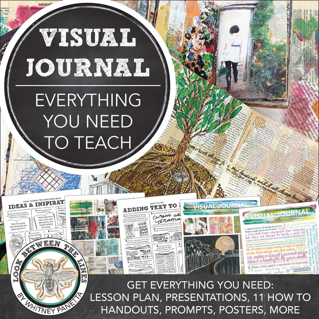 Visual Journal Art Project Bundle: Middle/high School Art - Etsy