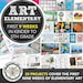 Art Lessons and Curriculum for Elementary or Middle School Art Course W ...