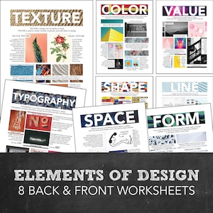 Middle High School Art Intro to Graphic Design Semester Curriculum Free ...