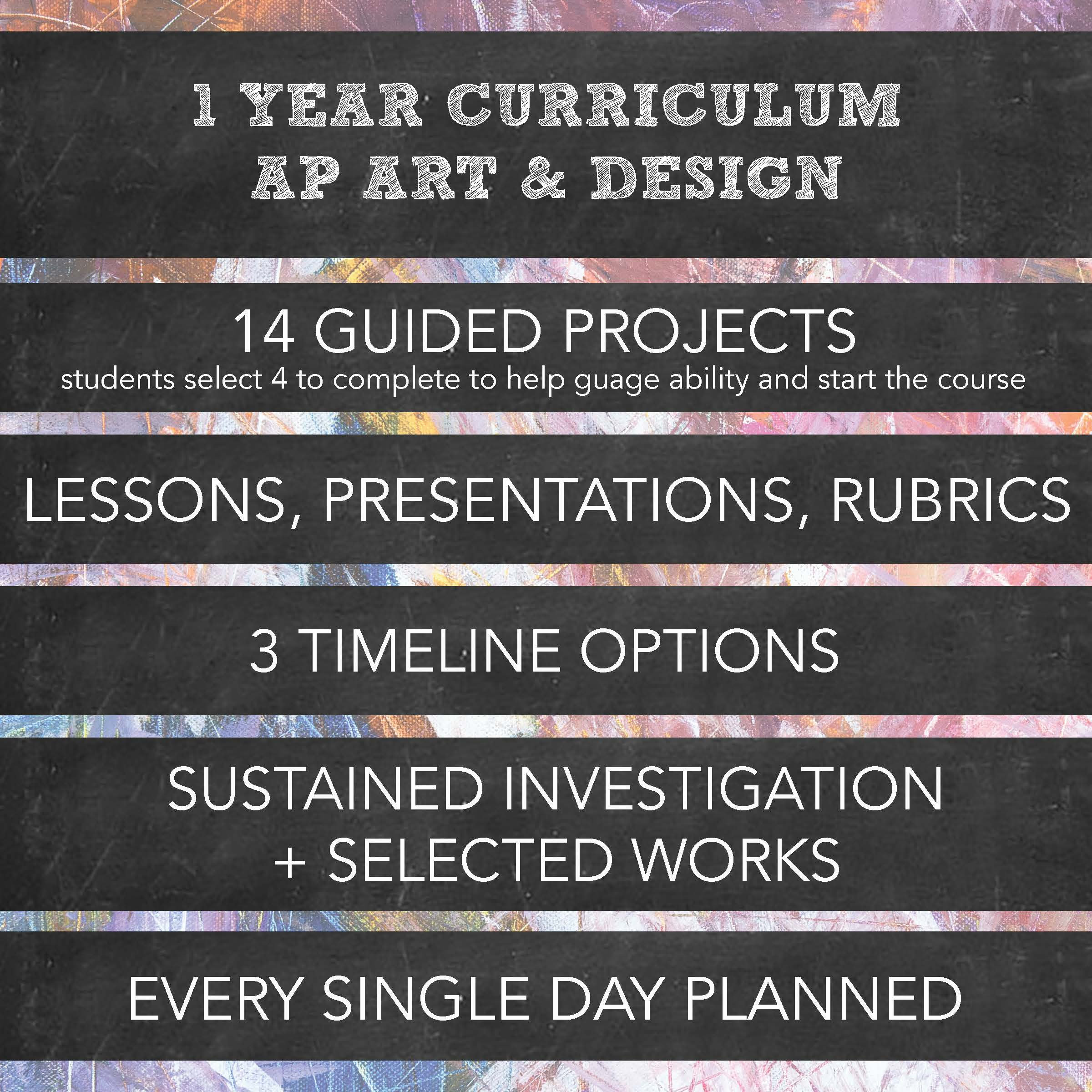 High School Art Projects, Lessons & Curriculum W Painting, Drawing, AP ...