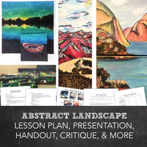 Middle & High School Art: Semester Painting Curriculum - Etsy