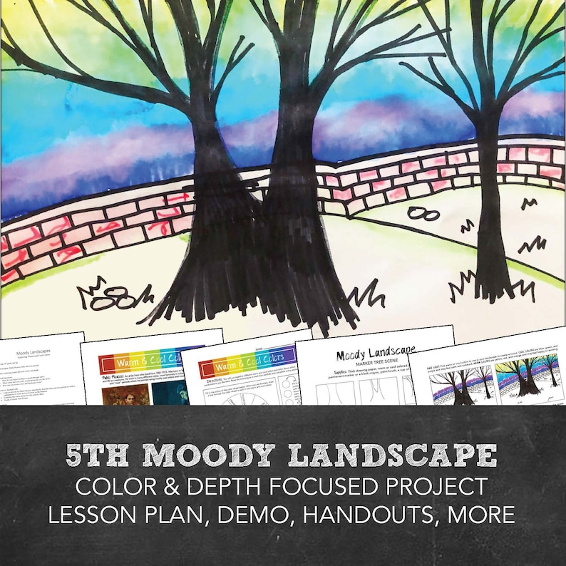 Elementary Visual Art Curriculum: 24 Grab & Go Sub Plans - Etsy