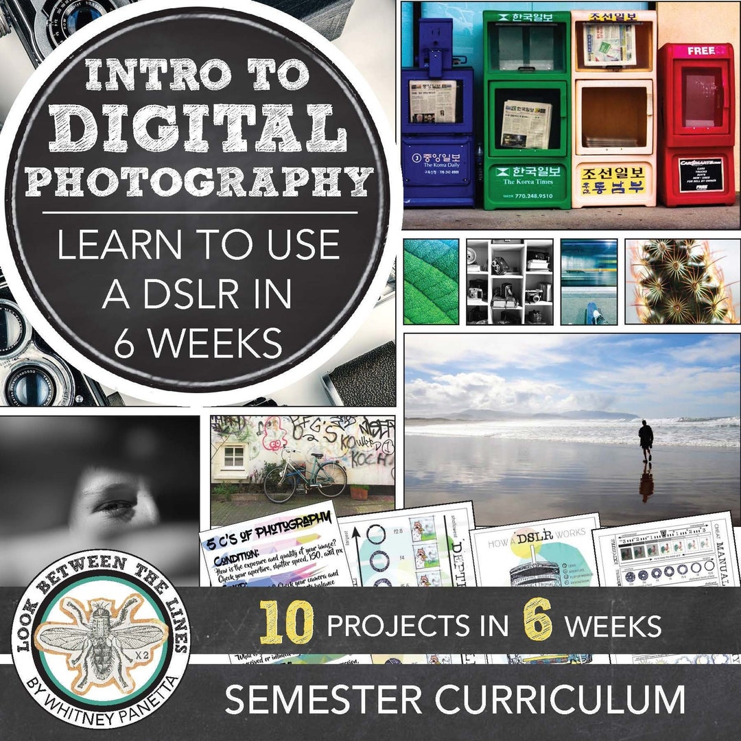 Introduction to DSLR Digital Photography Bundle: 10 Lessons, 6 Week ...