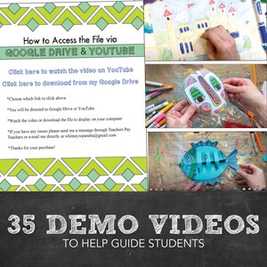 Elementary Art Curriculum Kindergarten Art, 1st, 2nd Grade Art Projects ...