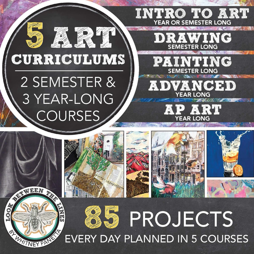 High School Art Projects, Lessons & Curriculum W Painting, Drawing, AP ...