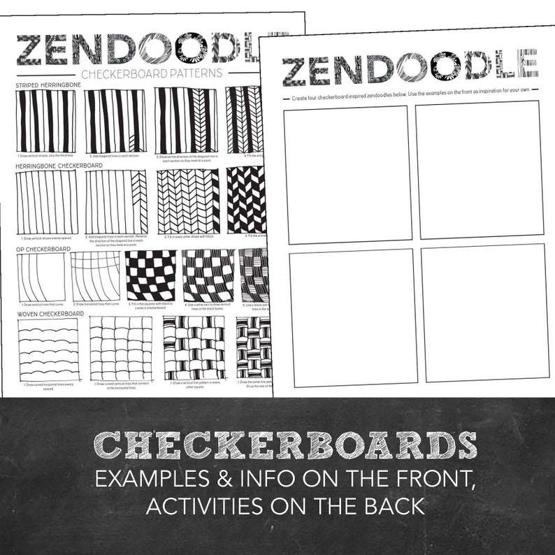 Zentangles Worksheet Bundle Elementary Middle High School - Etsy