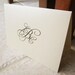 150 Classic Monogram Script Personalized Thank You Note - Etsy