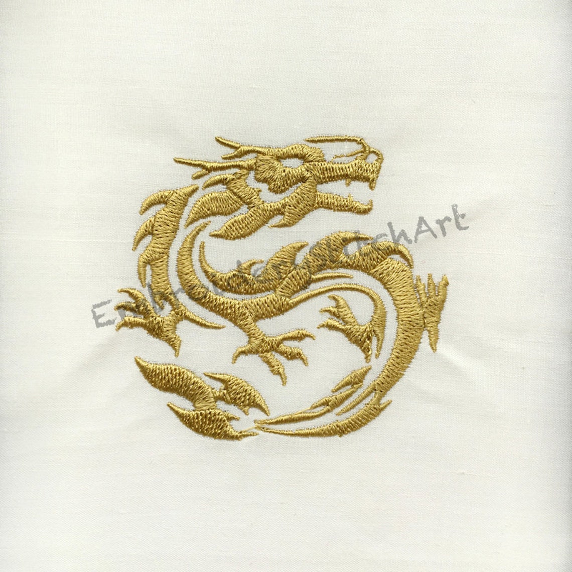 Embroidery Design Dragon Machine Embroidery Pattern Dragon - Etsy