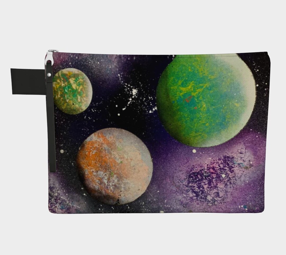 Planets Carryall Pouch Bag Purse Galaxy Stars Astronomy Nebula Universe ...