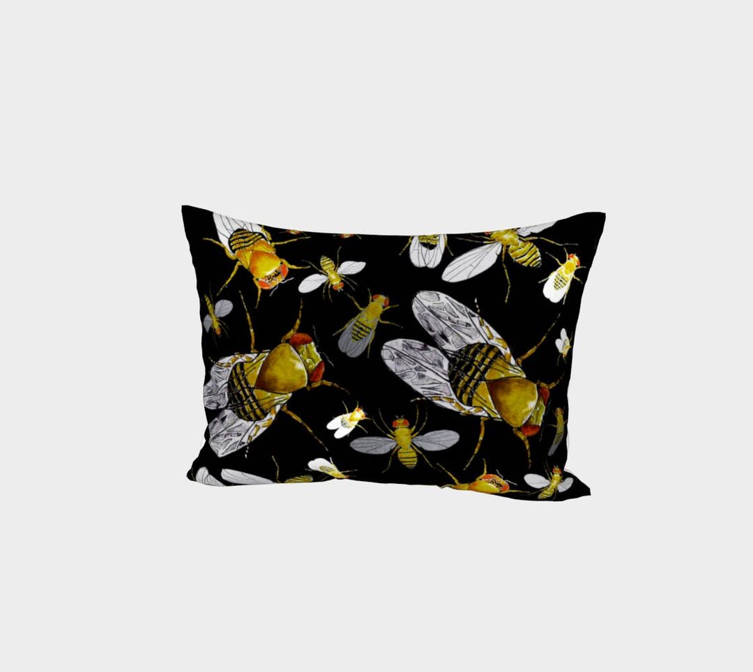 Drosophila Flies Fruit Fly Insect Bug Nature Art Pillow Sham Pillowcase ...