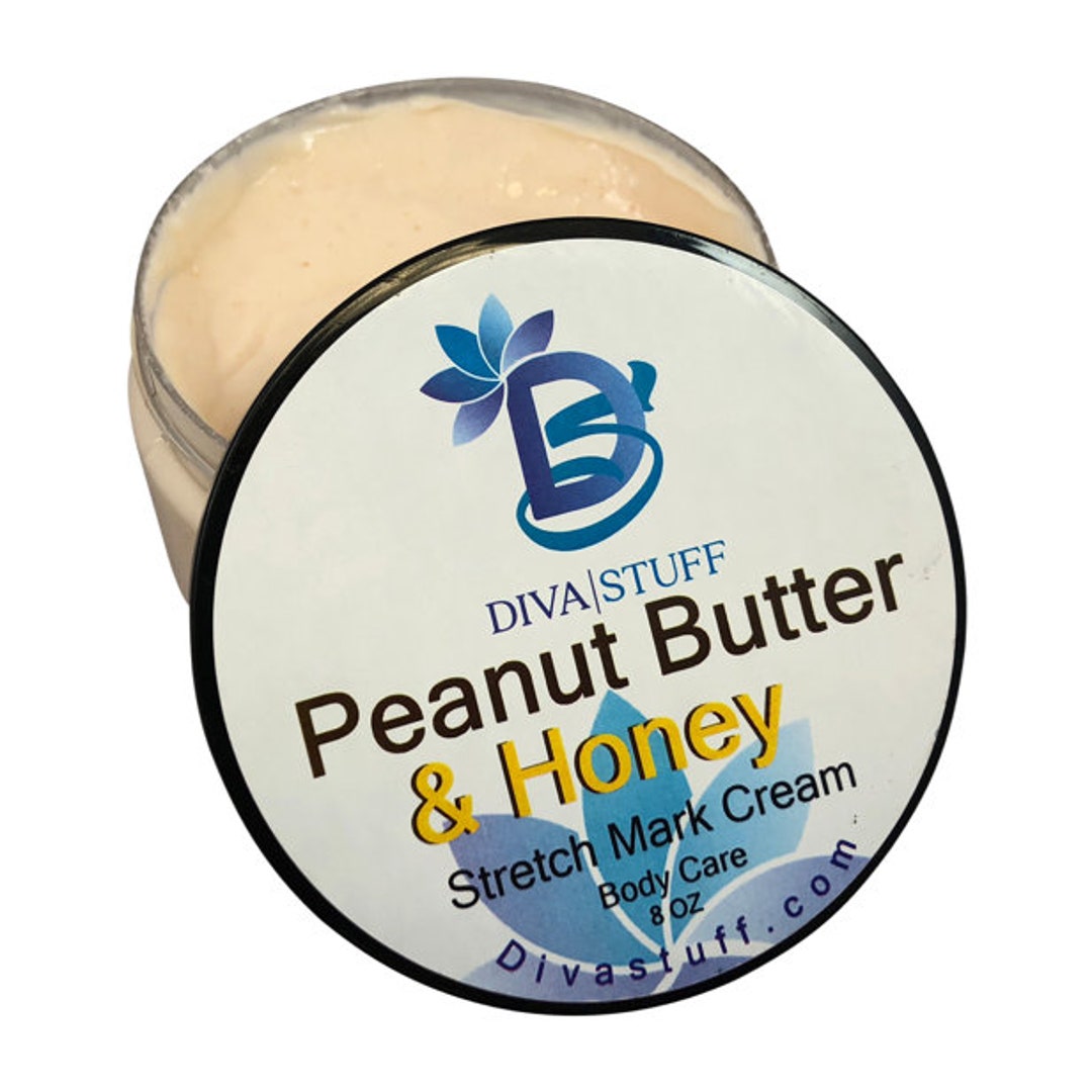 Diva Stuff Peanut Butter & Honey Stretch Mark Cream With Aloe and Cocoa ...