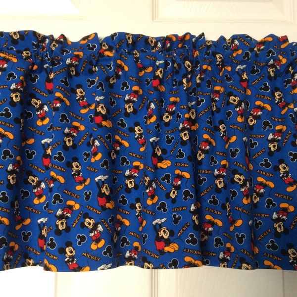 Mickey Mouse Valance - Etsy