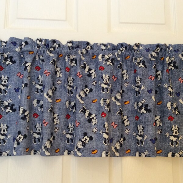 Mickey Mouse Valance - Etsy
