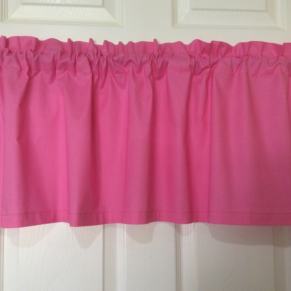 Pink Valance - Etsy
