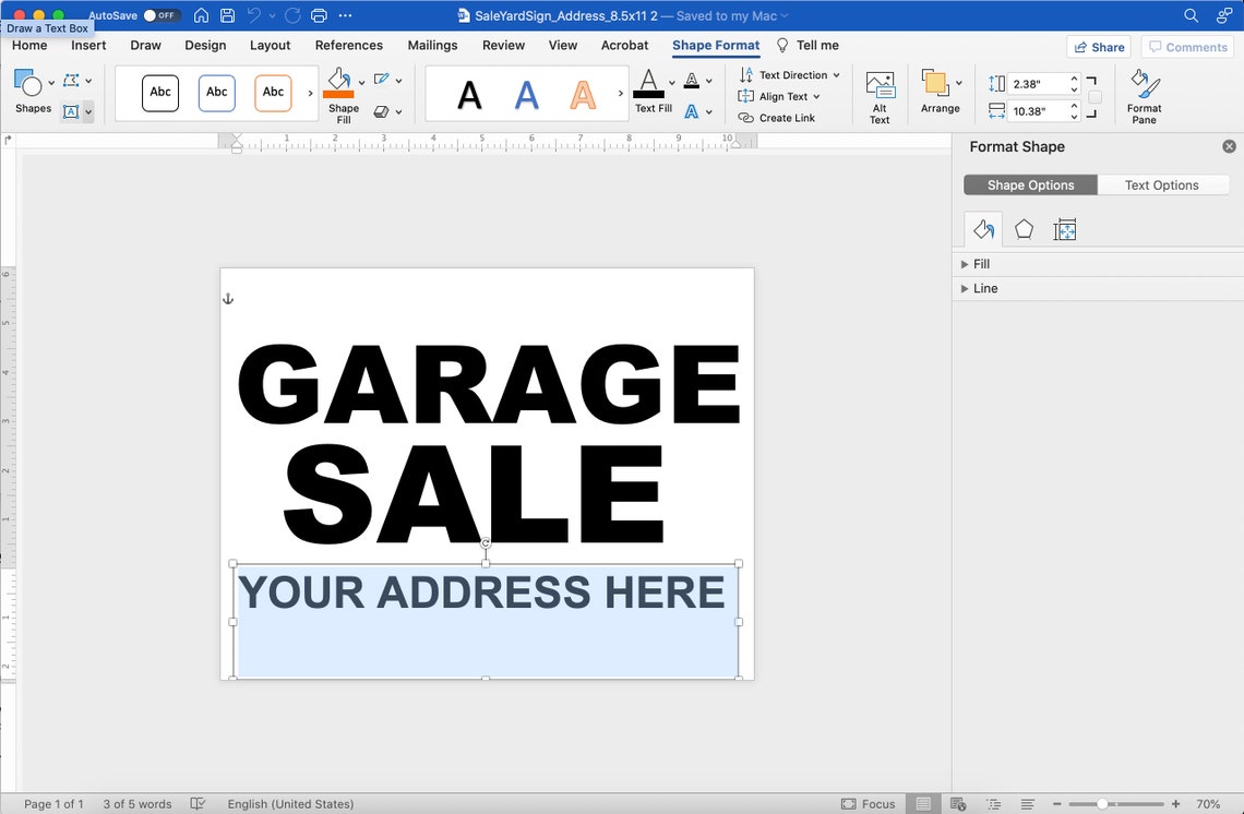 Yard Sale Sign Kit Bundle Tag Sale Sign Garage Sale Estate Rummage ...