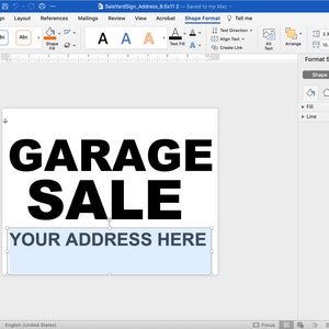 Yard Sale Sign Kit Bundle Tag Sale Sign Garage Sale Estate Rummage ...