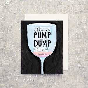 Pump Dump Card momtruths - Etsy