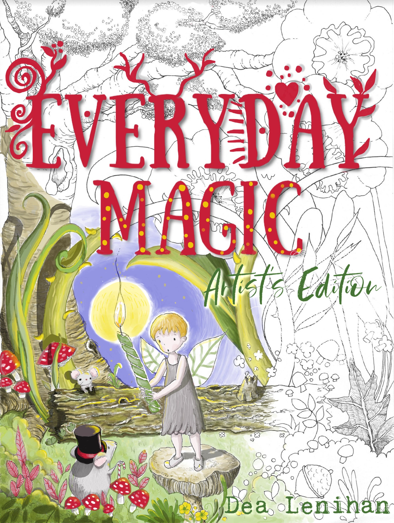 EVERYDAY MAGIC Artist's Edition Coloring Book--free Shipping - Etsy