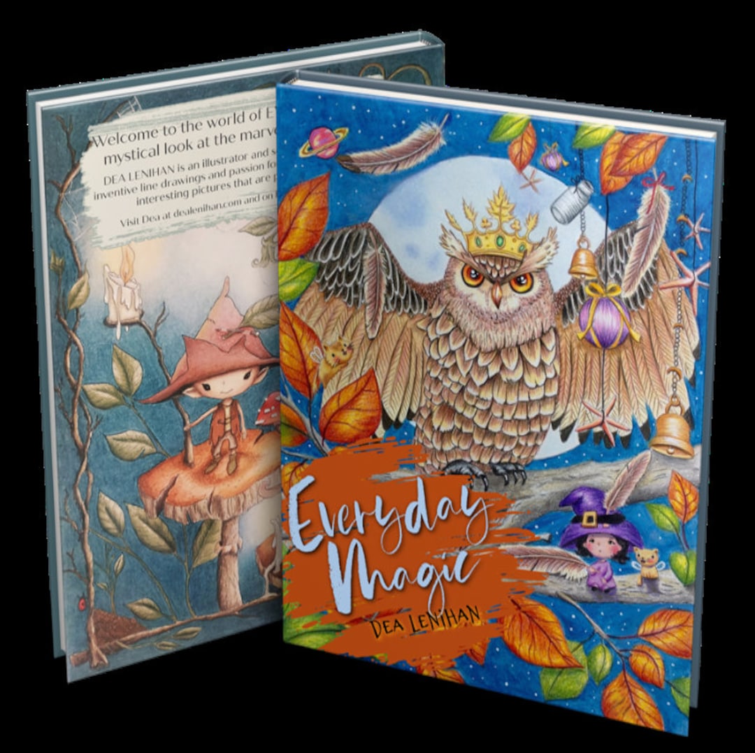 EVERYDAY MAGIC PDF Coloring Book Downloadable - Etsy