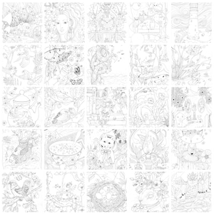 EVERYDAY MAGIC Artist's Edition Coloring Book--free Shipping - Etsy